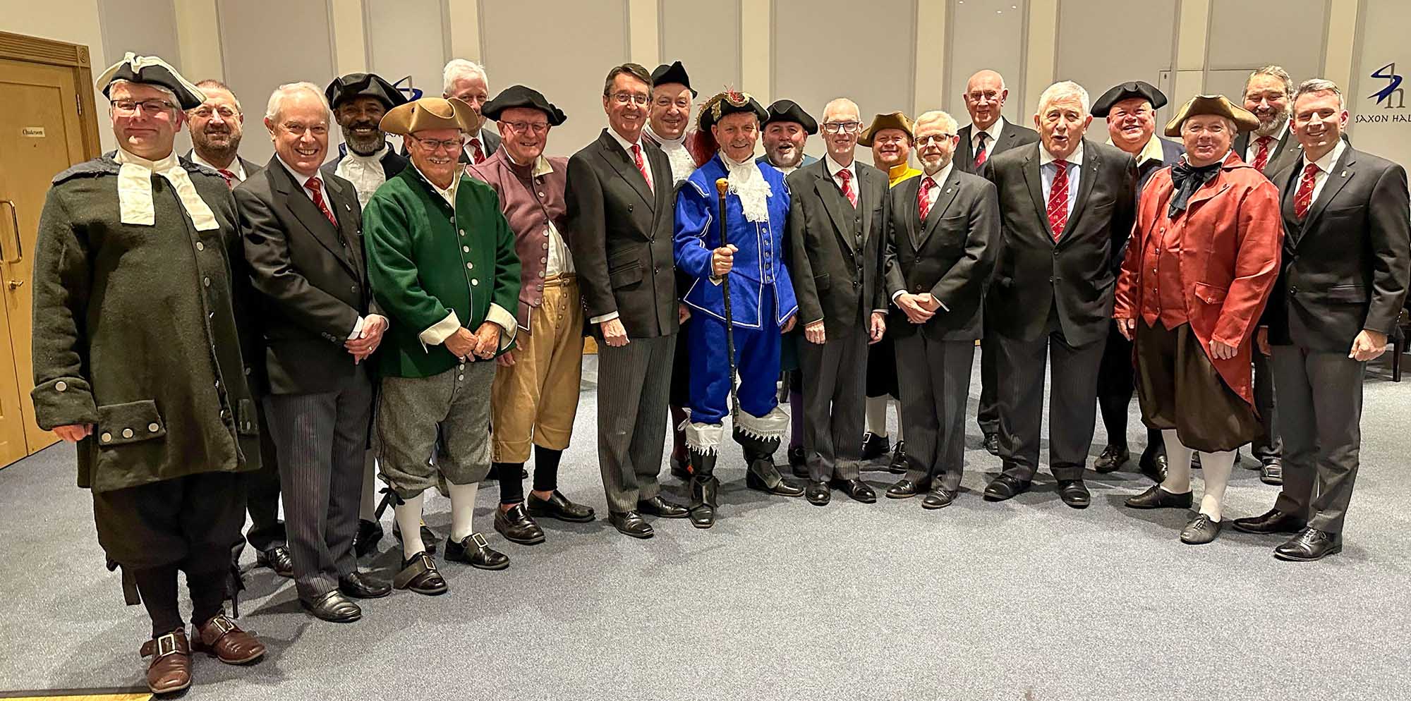 Essex First Principals Chapter witness a unique demonstration of Olde