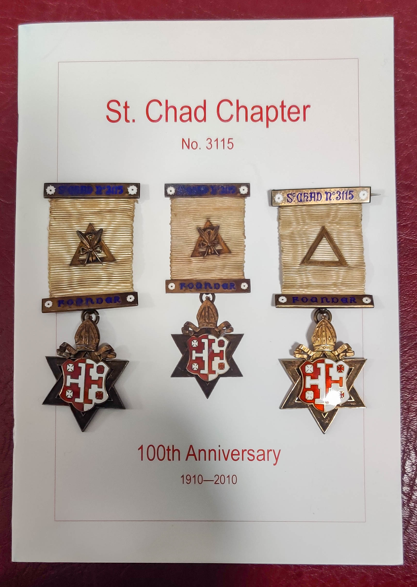 St Chad Chapter No. 3115 Marks two Milestones